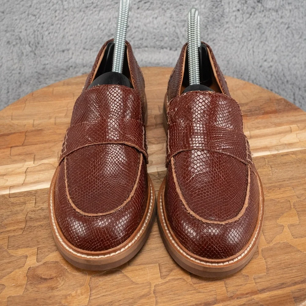 Lucky Brand | Shoes | Lucky Brand Salima Loafers Women Size 55m Brown ...